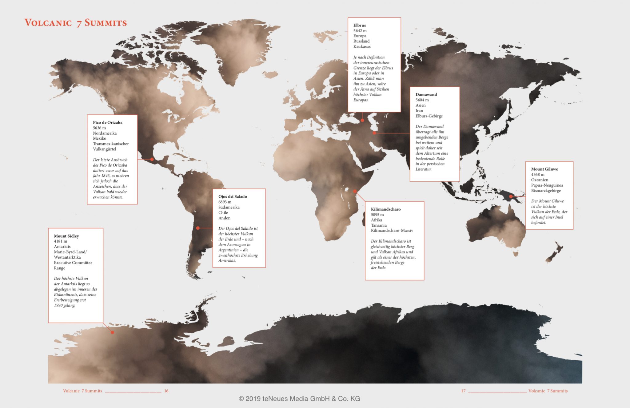 Volcanic 7 Summits, Seven Summits, highest volcano continent
